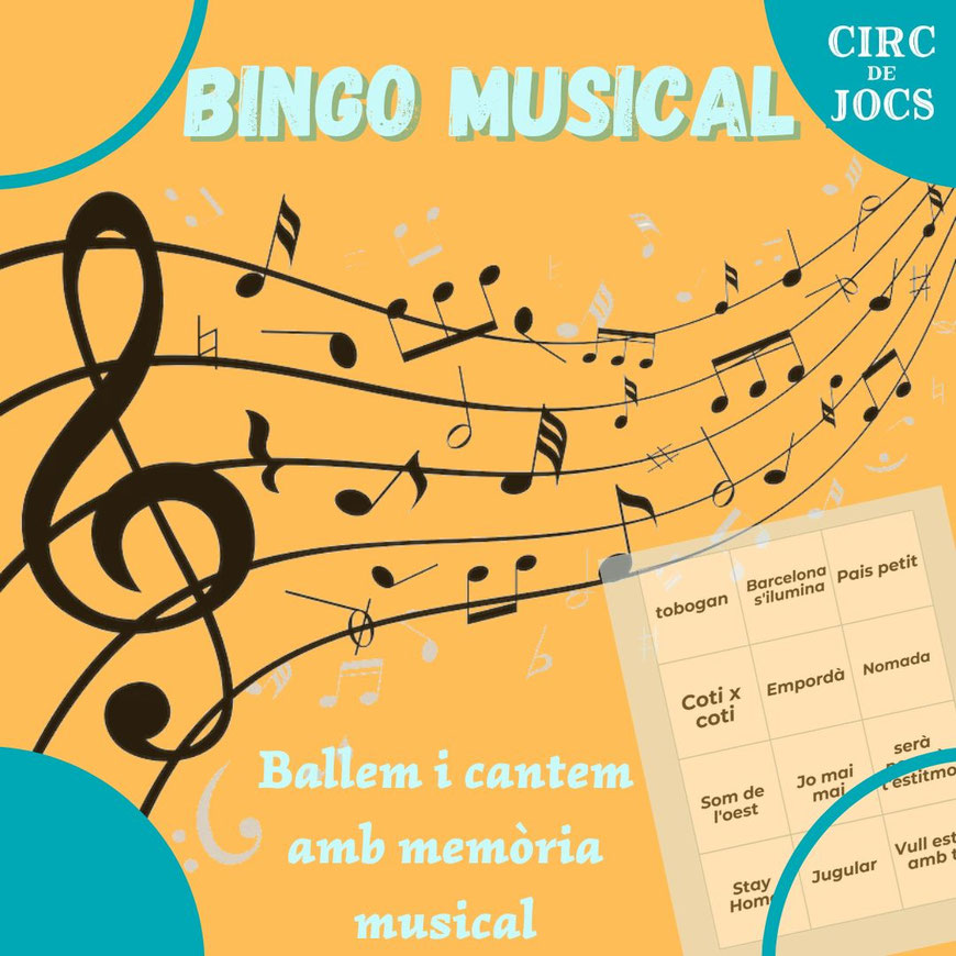 BINGO MUSICAL - Circ de Jocs - Eventos - Projectes educatius ...