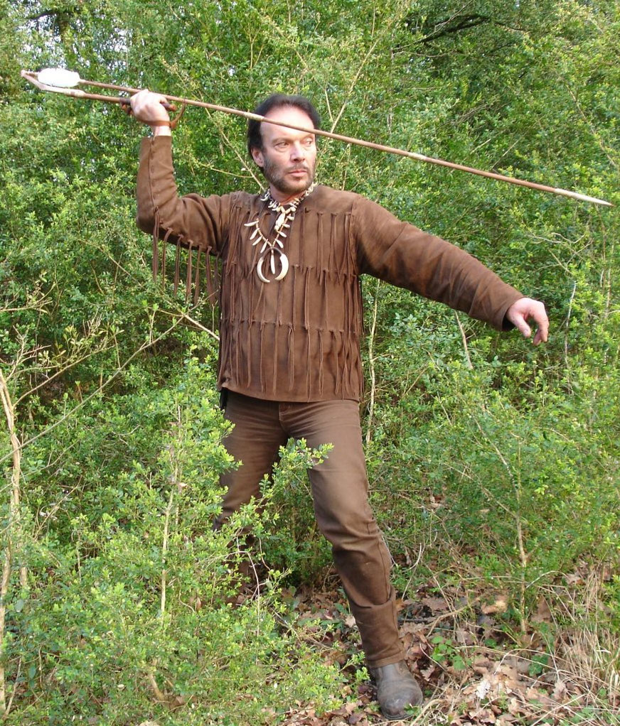 FABRICATION DU PROPULSEUR - animations, ateliers préhistoriques