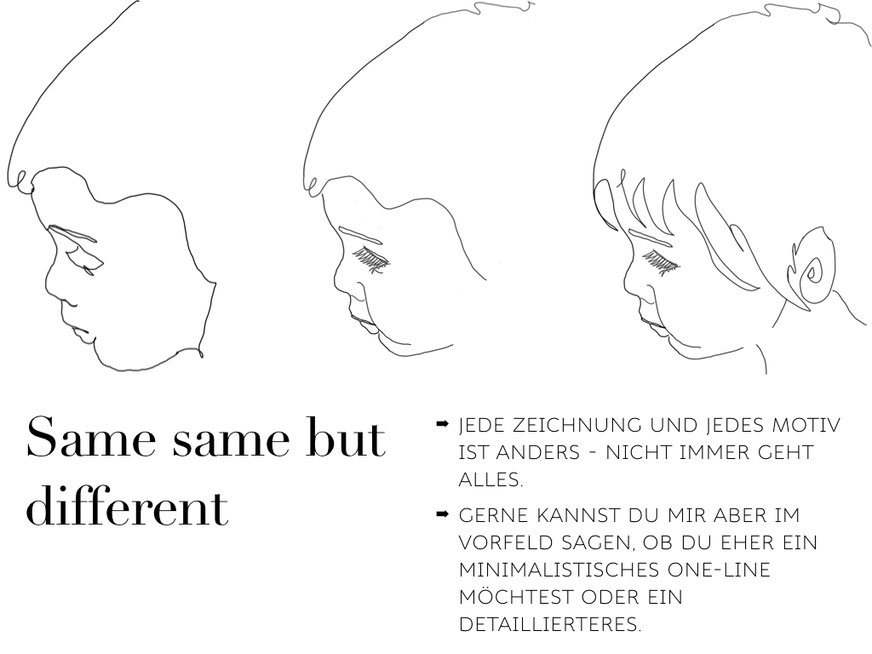 ONE LINE | Deine Anleitung - kleinraumatelier