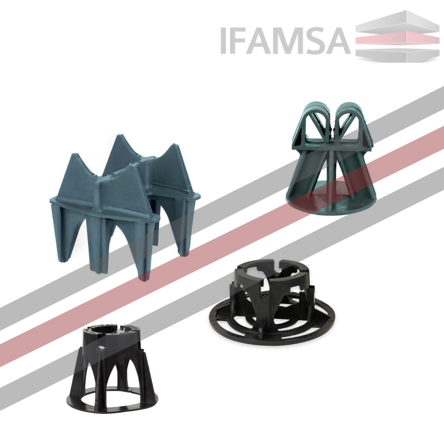 Silletas Plasticas Para Cimbra | IFAMSA - IFAMSA ®, Andamios y ...