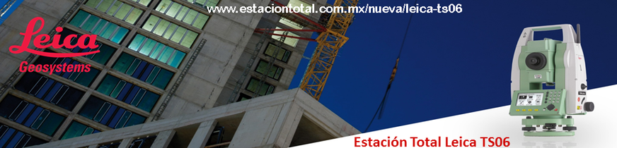 Leica Ts06 - estacion total