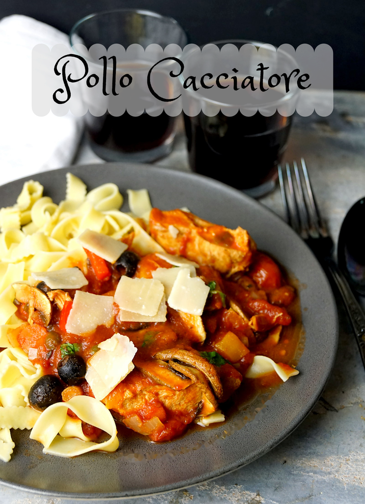 Pollo Cacciatore aus dem Slowcooker - zimtkringel - about food