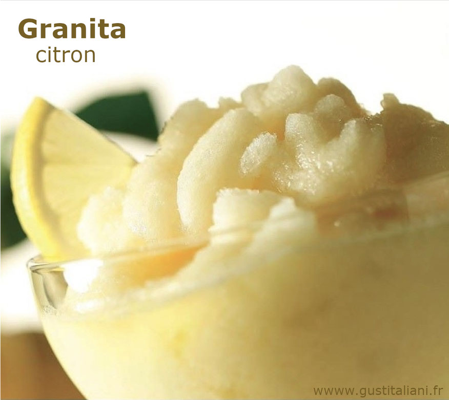 GRANITA - Gusti Italiani BALU Nice