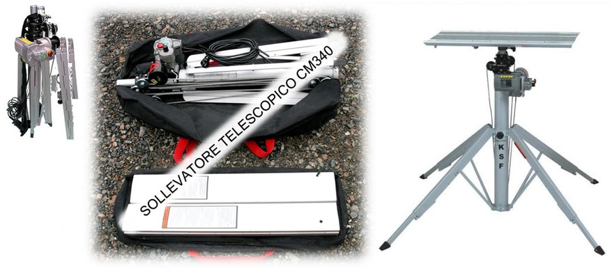 Sollevatore Portatile CM 340 - Solleva Facile - sollevatori telescopici ...