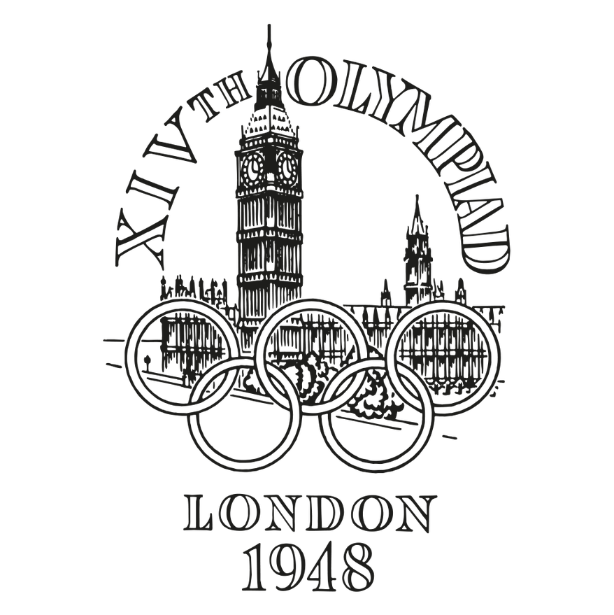 London 1948 – Emblem - theolympicdesign – Olympic Design Webseite!