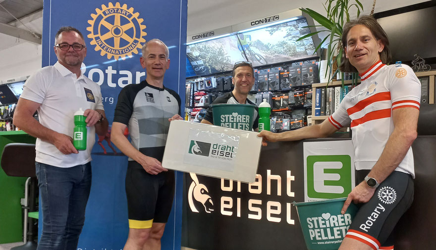 Rotary Voitsberg Köflach & Rotary Graz radeln das Race Around Austria ...
