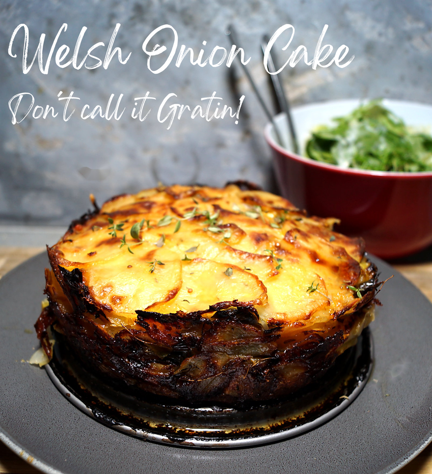 Welsh Onion Cake - kein Kartoffelgratin! - zimtkringel - about food