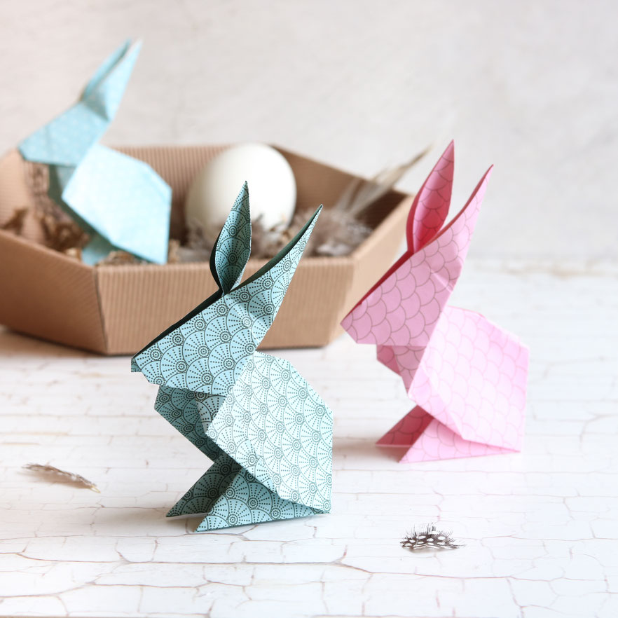 Origami-Hase - leine-design