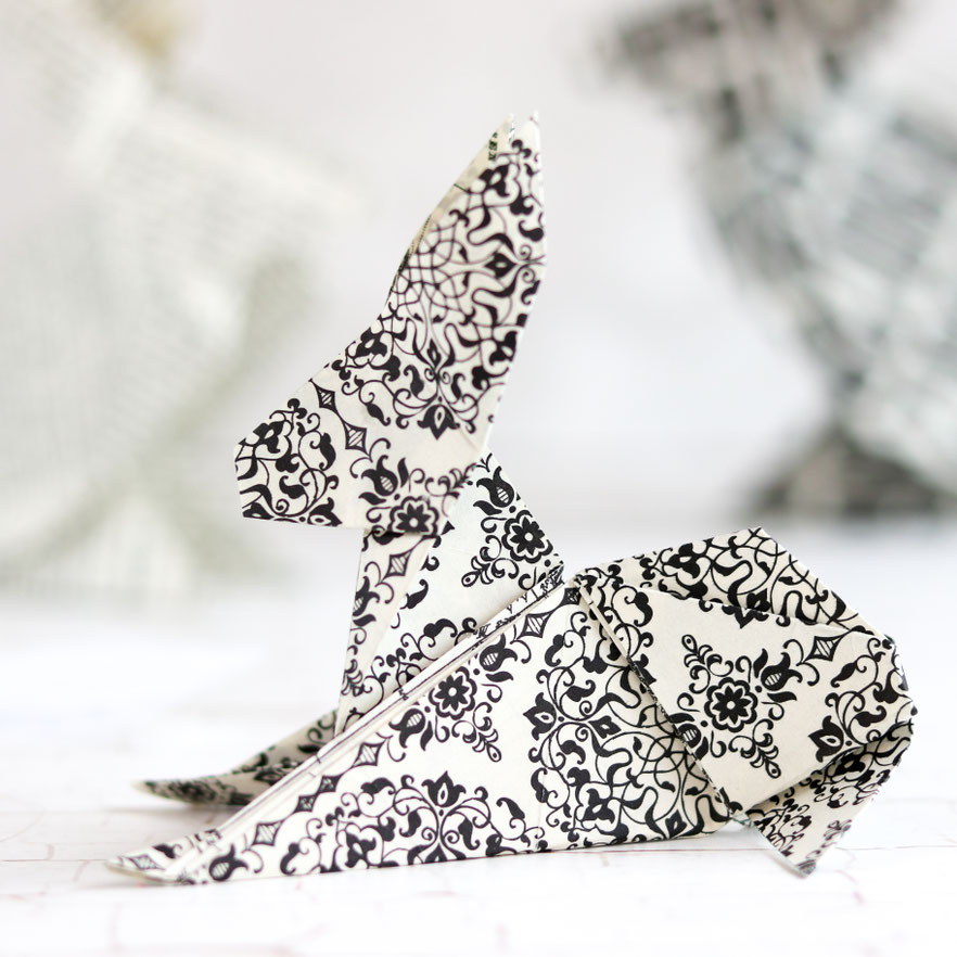 Origami-Hase Version 3 - leine-design