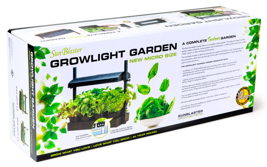 SunBlaster Growlight Gardens - SunBlaster Lighting