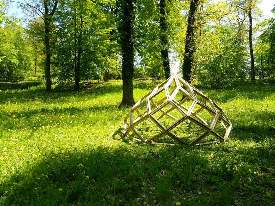 Les zomes en bois - Structure Nomade