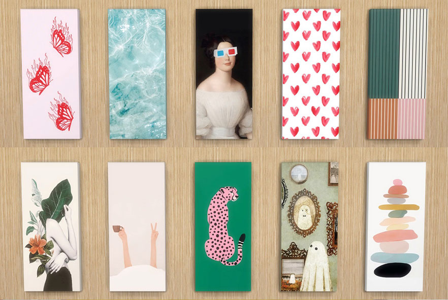 Paintings II - Página web de descargassims-ts4cc