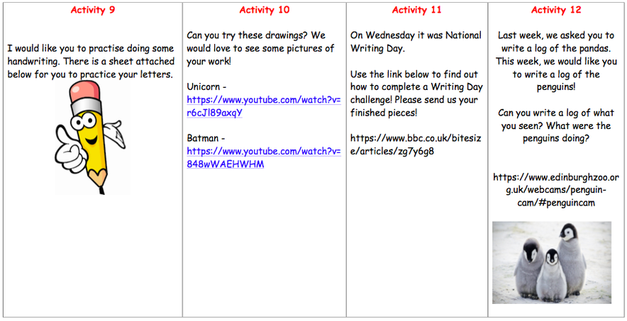 Year 2 - Caedmon Community Primary School - Home Learning Support