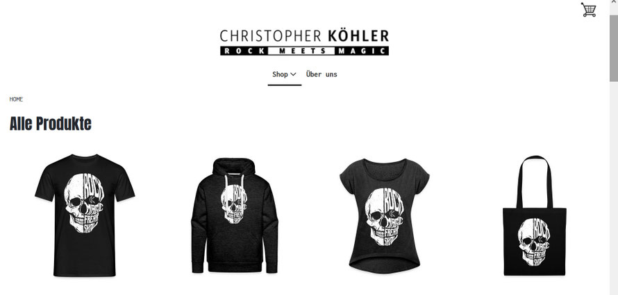 MERCH - Christopher Köhler ROCK´N´MAGIC
