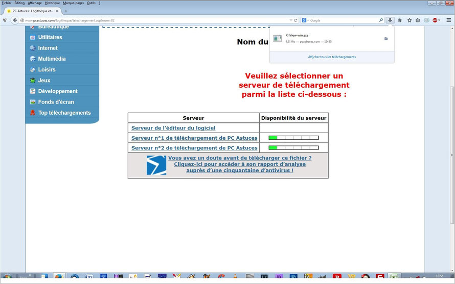 Installation de XnView - Atelier Informatique
