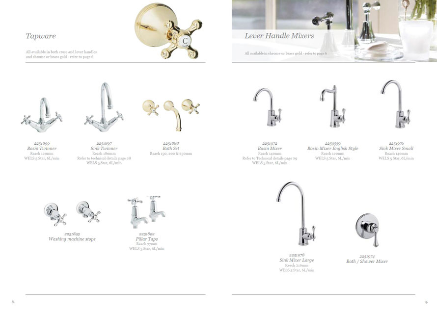 Bastow's Period and Modern Tapware and Accessories (including Victorian ...