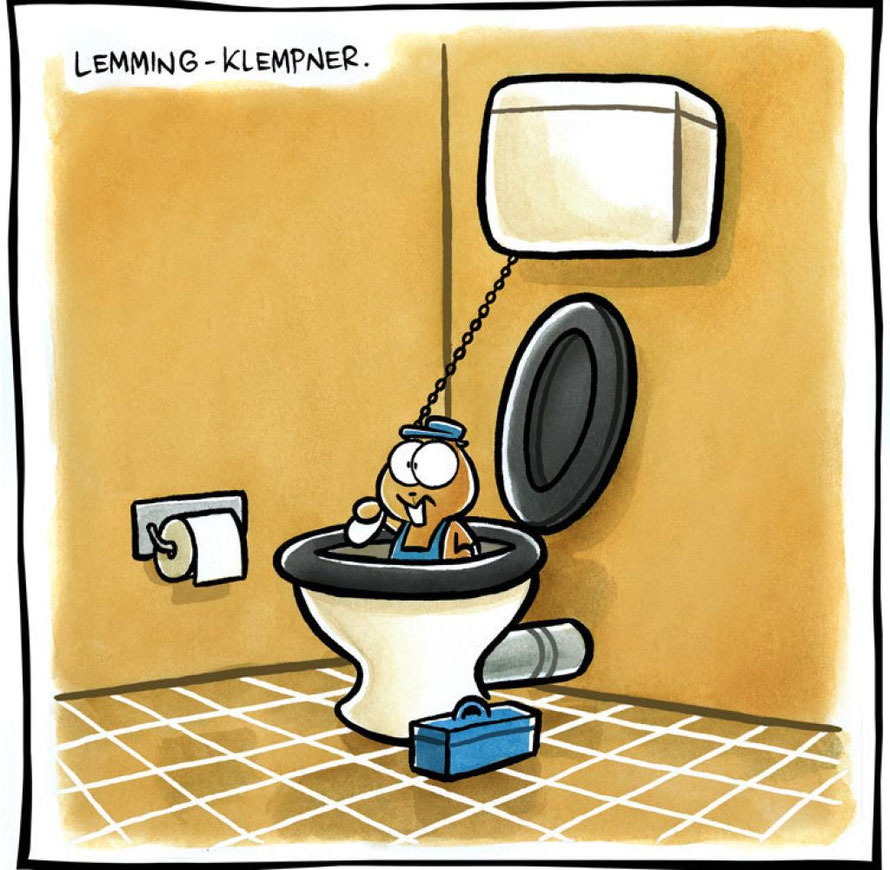 Springen Lemminge mit Absicht in den Tod? - taeterwerkstatts Webseite!