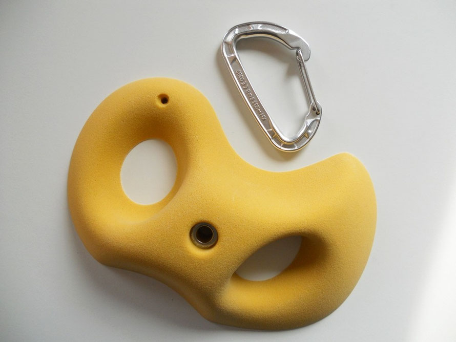 Polyurethane climbing holds - shaping climbing holds