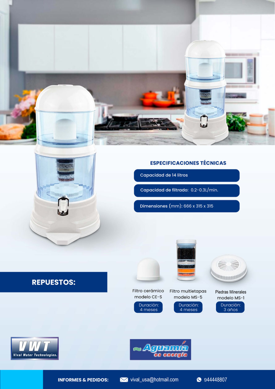 Purificador Magnetic - Vival Water Technologies