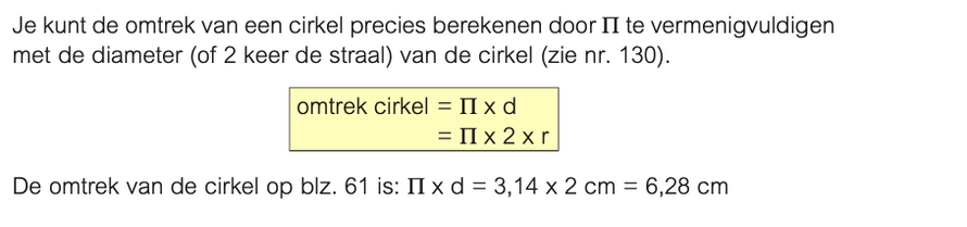 Omtrek cirkel - Welkom bij de duizendpoten