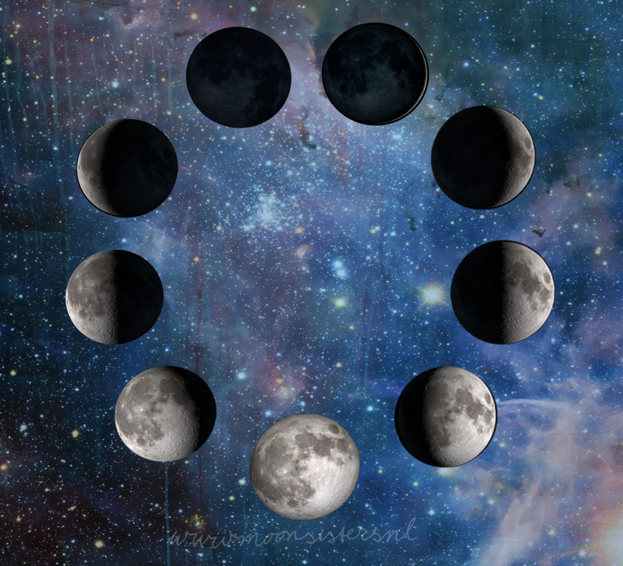 Maanfasen - MoonSisters: Spiritual practice & tools