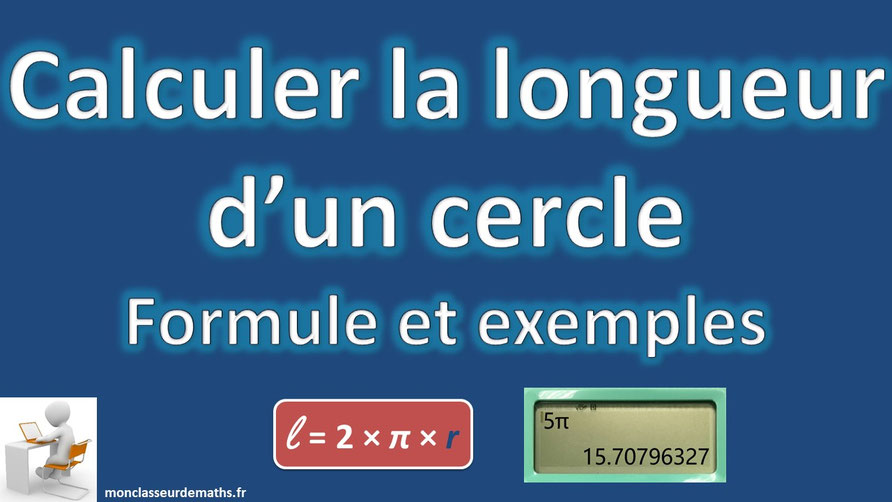 Le cercle et le disque - Mon classeur de maths
