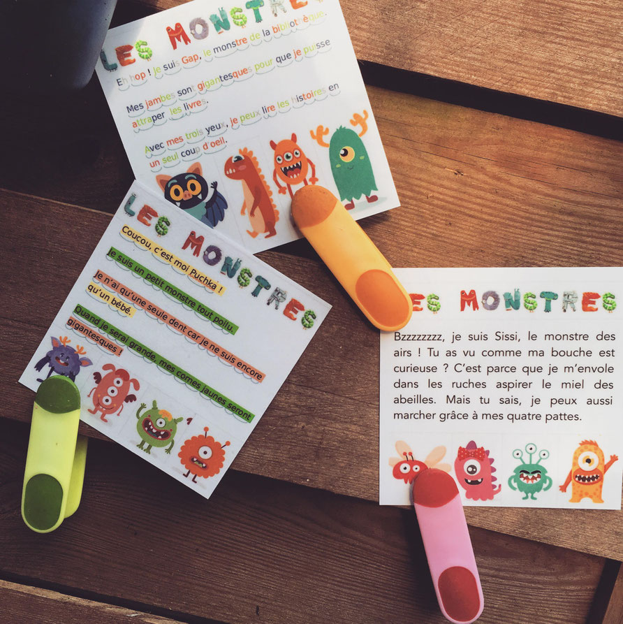 Le jeu "Qui suis-je ?" des petits monstres - Site de ...