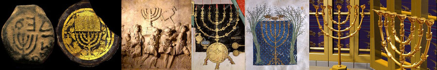 The Structure of the Menorah - Structure Bible, Ancient Menorahs