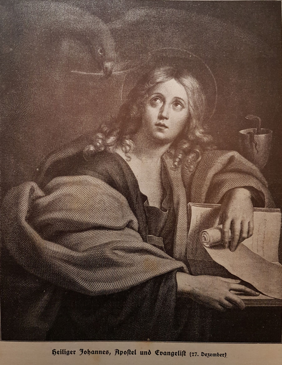 Johannes, Apostel und Evangelist - Heiligen-Legende - Die Heiligen und Seligen der Katholischen ...