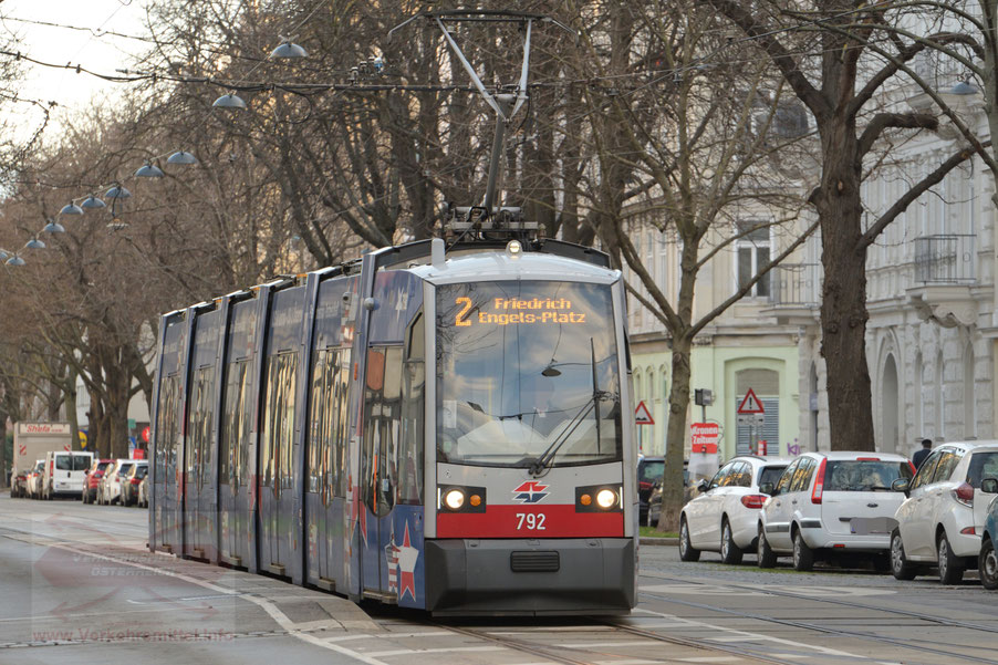 Linie 2 Wien - Verkehrsmittel Österreich