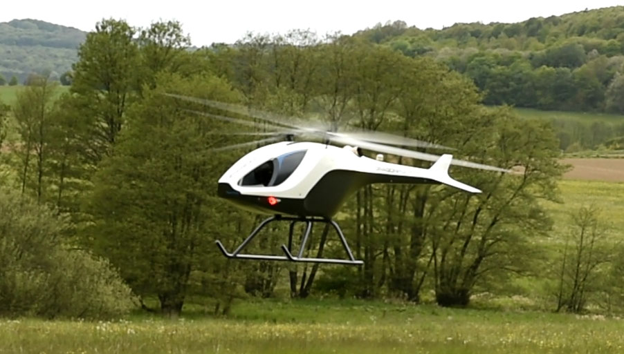 AiD-H85 UAV Helicopter - AiDrones GmbH - Professional Drone Systems