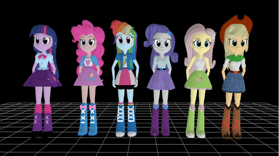 MMD Equestria Girls - rupahrusyaidi