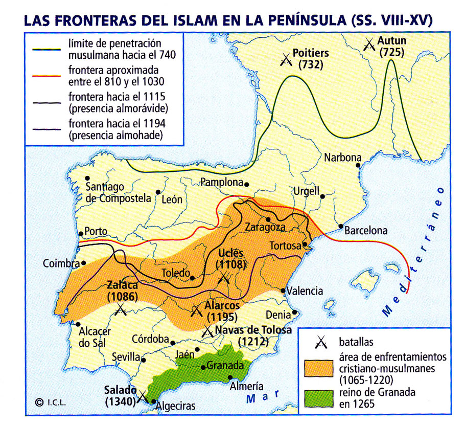 2. La Edad Media: Tres culturas y un mapa político en constante cambio ...