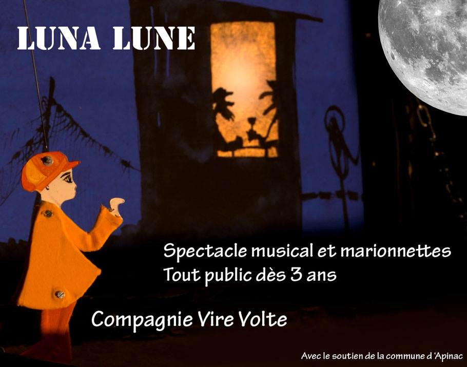 Luna Lune spectacle musique et marionnettes - cievirevolte