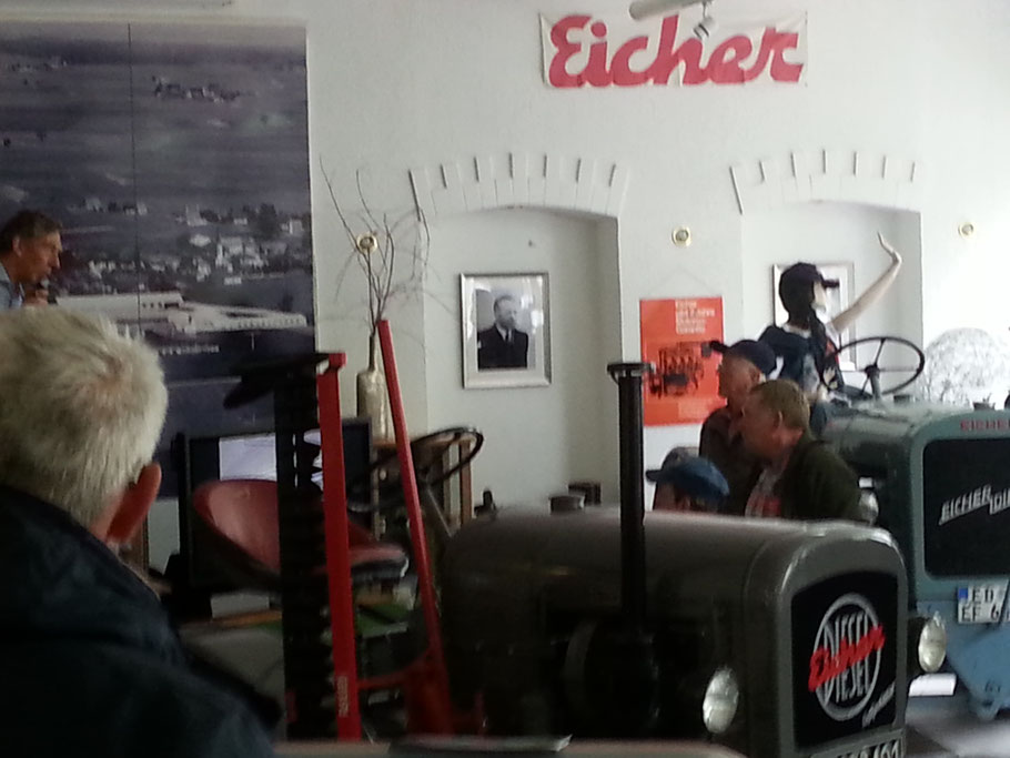 Eicher-Museum Fostern - Eicher Diesel Oldtimer Traktor