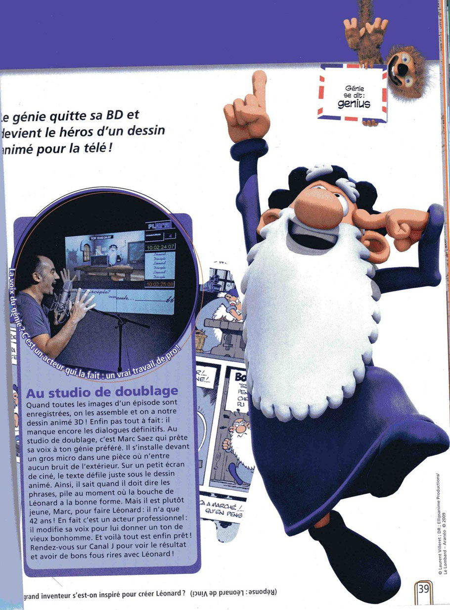 ARTICLES & INTERVIEWS - Marc SAEZ le site officiel