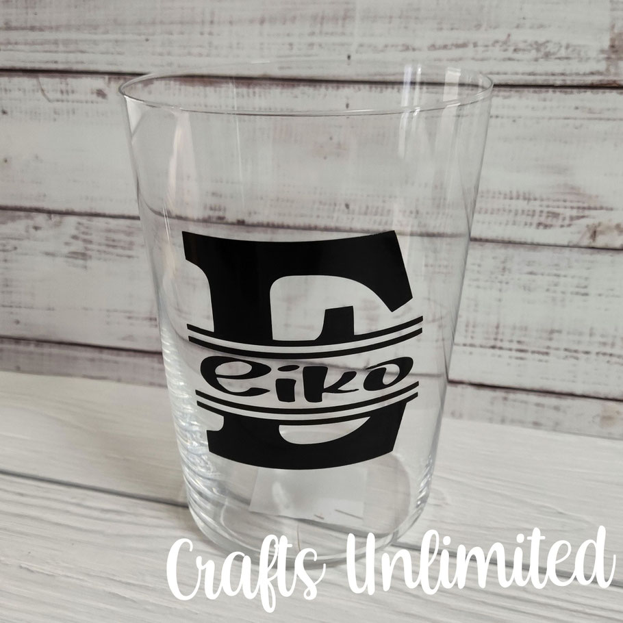 Personalized Tall Glass - craftsunlimited