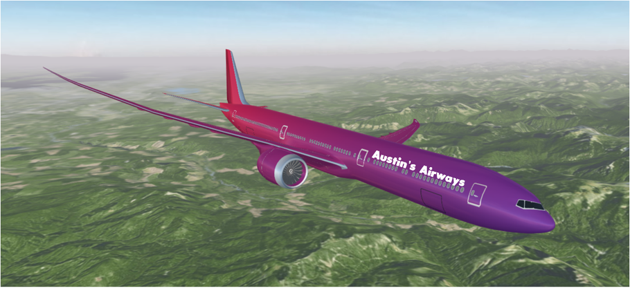 Gradient Series Special Livery Aircrafts - Austin's Airways