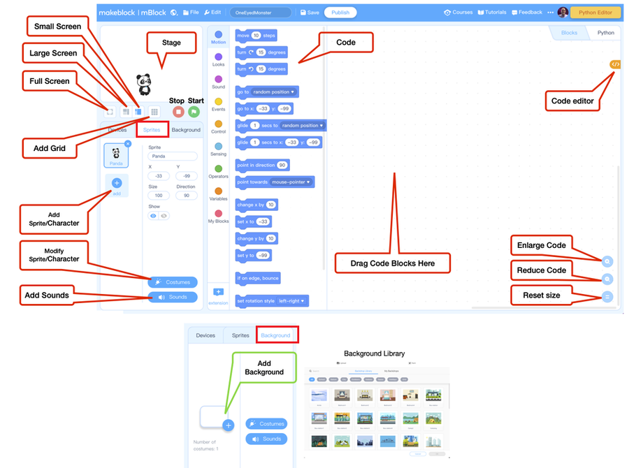 Activity 1: Costumes in mBlock - Página web de activitieskids