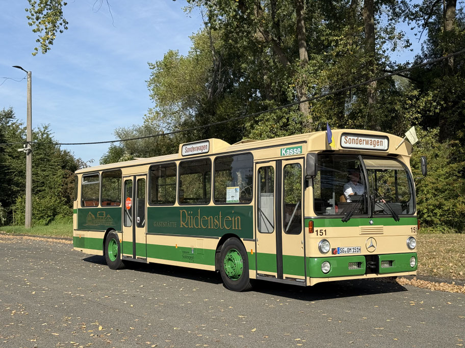 Mercedes Benz O305 Wg. 151 - Obus-Museum Solingen e.V.