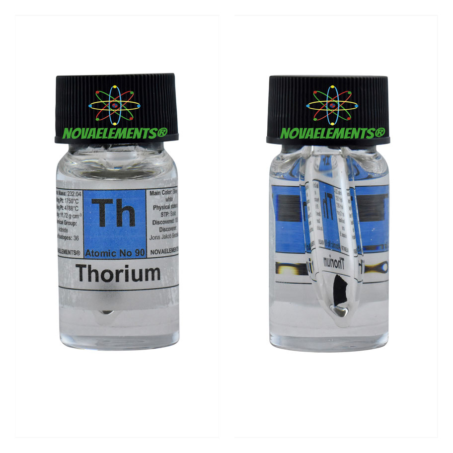 Thorium metal sample for collection - NovaElements® US Shop