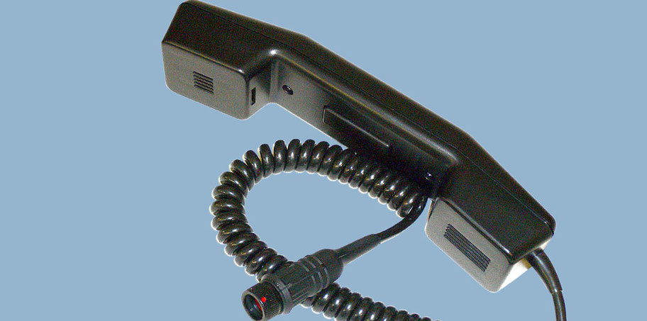 Handset microphons-or military and civilian use - ASC SCHÜBEL Electronic