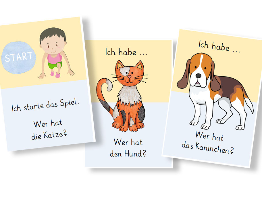 Ich habe Wer hat Spiel - Grundschule :: Material