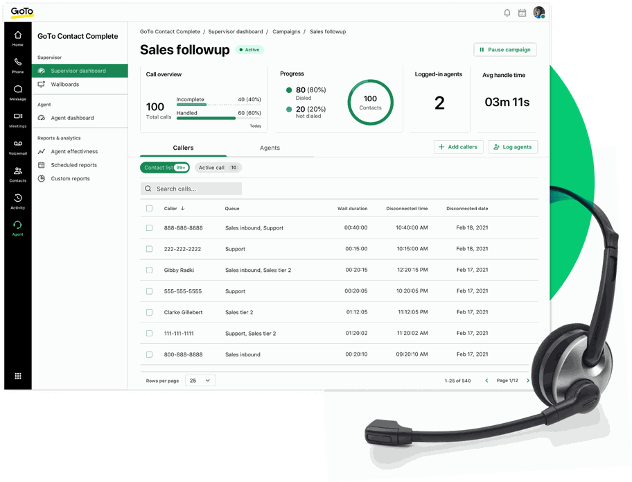 GoTo Contact Center - UCCaaS - ein Projekt von colited