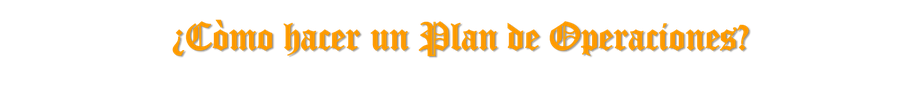 Plan de Operaciones - Página web de emprendedorescali