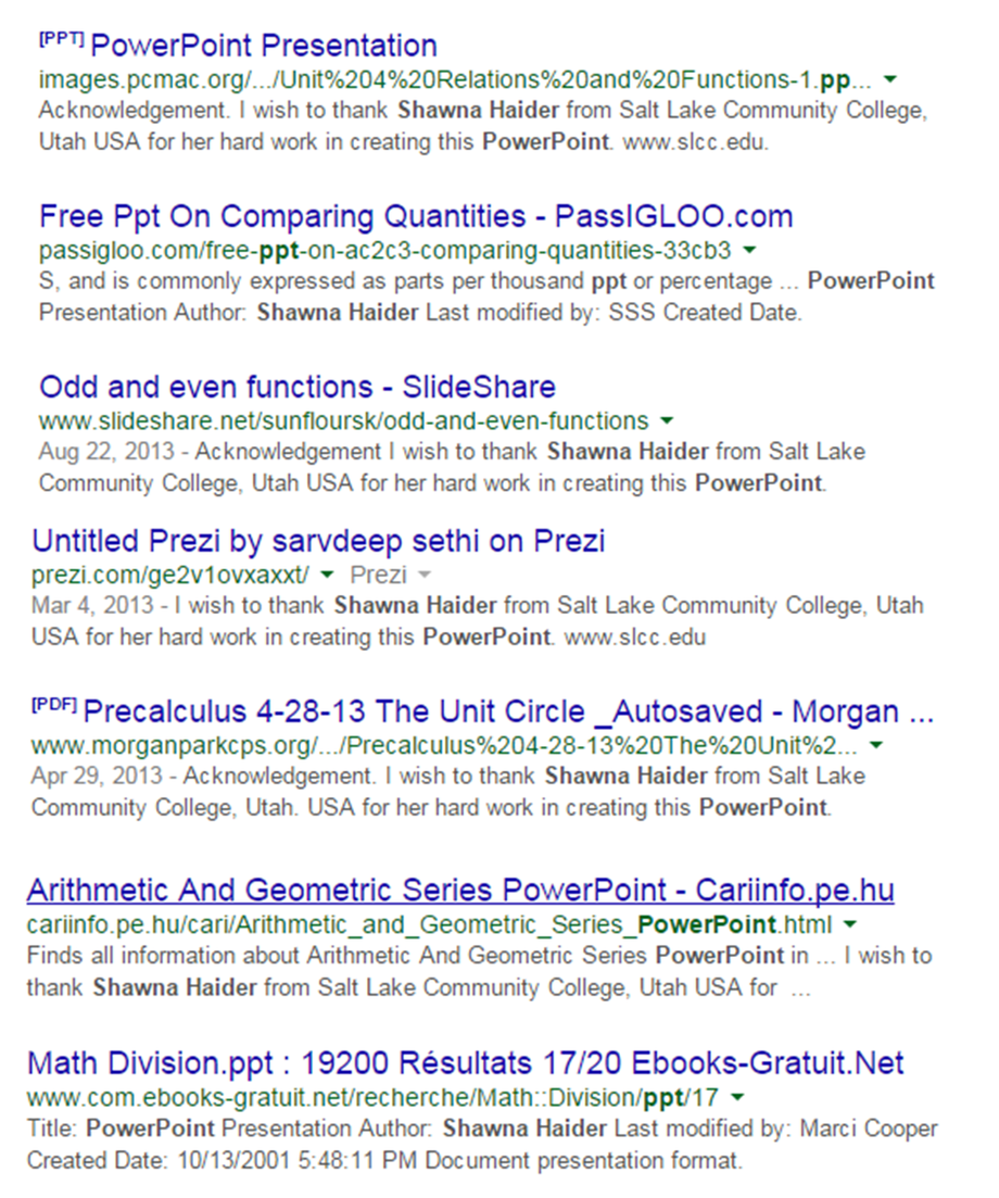 COMMUNITY SERVICE - shawnahaider