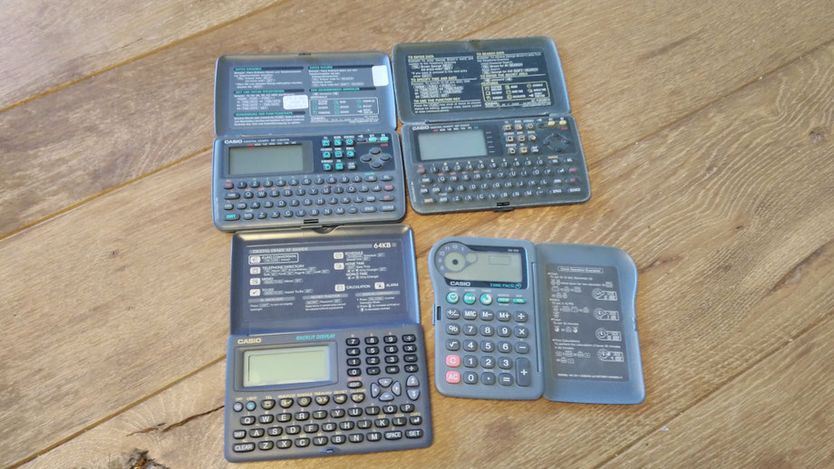 Casio Single Body Organizers - De website van pdamuseum!