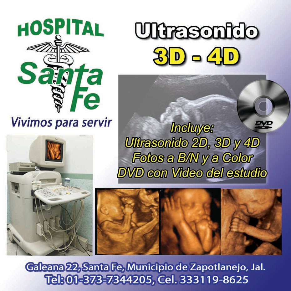 Ultrasonidos 3D-4D - Hospital Santa Fe