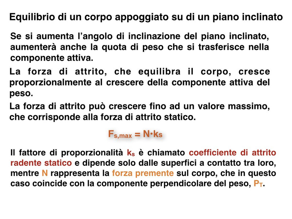 PIANO INCLINATO - Benvenuti su studiarefisica!
