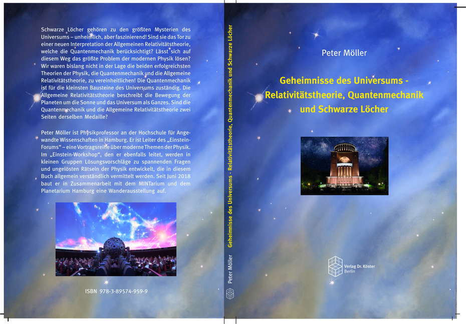 Buch "Geheimnisse des Universums" - physik-trifft-kunsts Webseite!